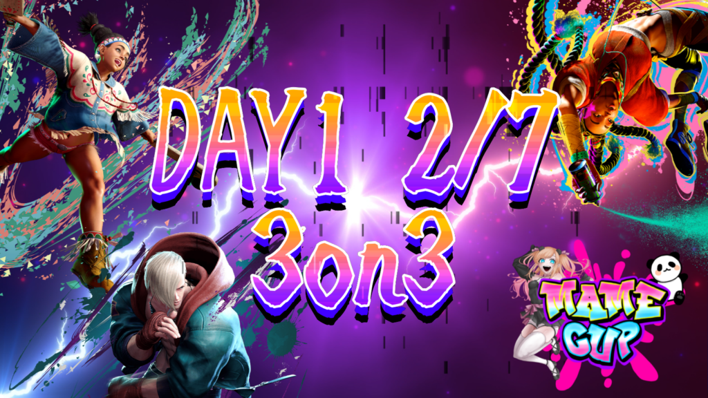 MAME CUP vol.3 3on3部門 オンライン ストリートファイター6 スト6 SF6 - eスポーツ大会 イベント情報